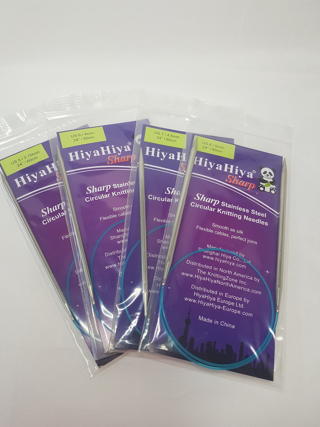 Hiya Hiya SHARP Fixed Circular Needles, 2-15 Mm, 60 Cm - Etsy