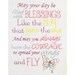Blessing Quote Machine Embroidery Design Pattern for 5x7 Hoop - Etsy