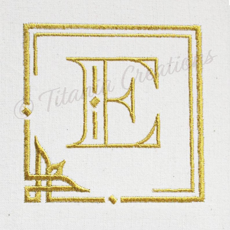 Bethany Alphabet Machine Embroidery Design Pattern 4x4 Hoop by Titania ...