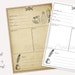 Spell Bottle Template Printable Pages. Witchcraft. Book of Shadows ...