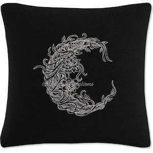 Flower Moon Pagan Machine Embroidery Design for 4x4 5x5 6x6 8x8 Hoop ...