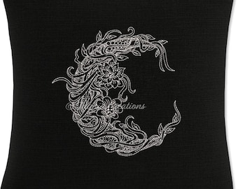 Moonchild Pagan Machine Embroidery Design for 4x4 and 5x7 Hoop Sizes ...