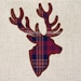 Applique Stag Machine Embroidery Design Pattern for 8x12 Hoops by ...