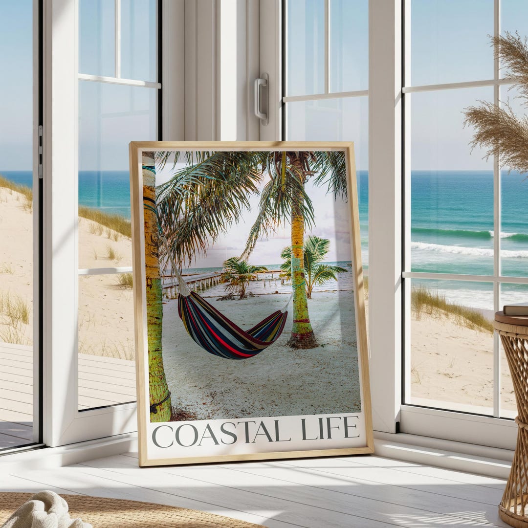 Coastal Life Baja California Beach Poster, Coastal Life Instant ...