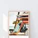 Vintage Surfing Van Poster, Retro Surfer Beach Art (digital Download ...