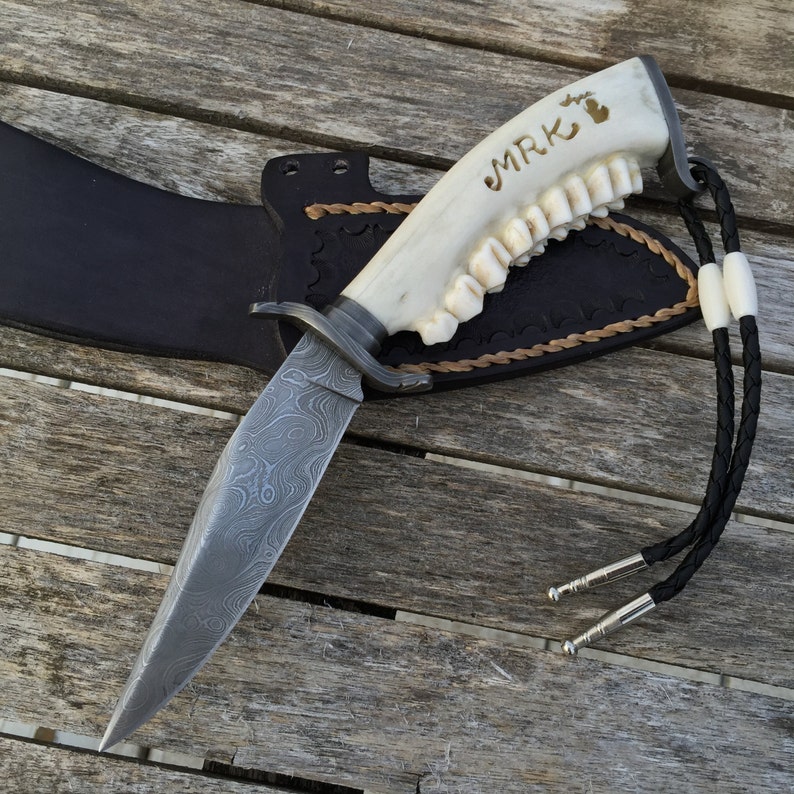 Custom Knife Made in Michigan by Maple River Knives "the Flicker" - Etsy