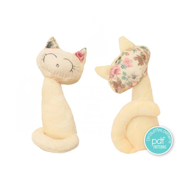 Stuffed Cat Patterns - Etsy