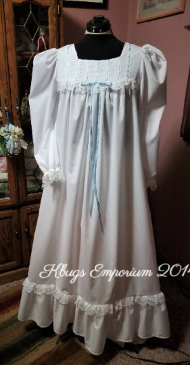 Victorian Nightgown, Nightdress, Pajamas, Robes
