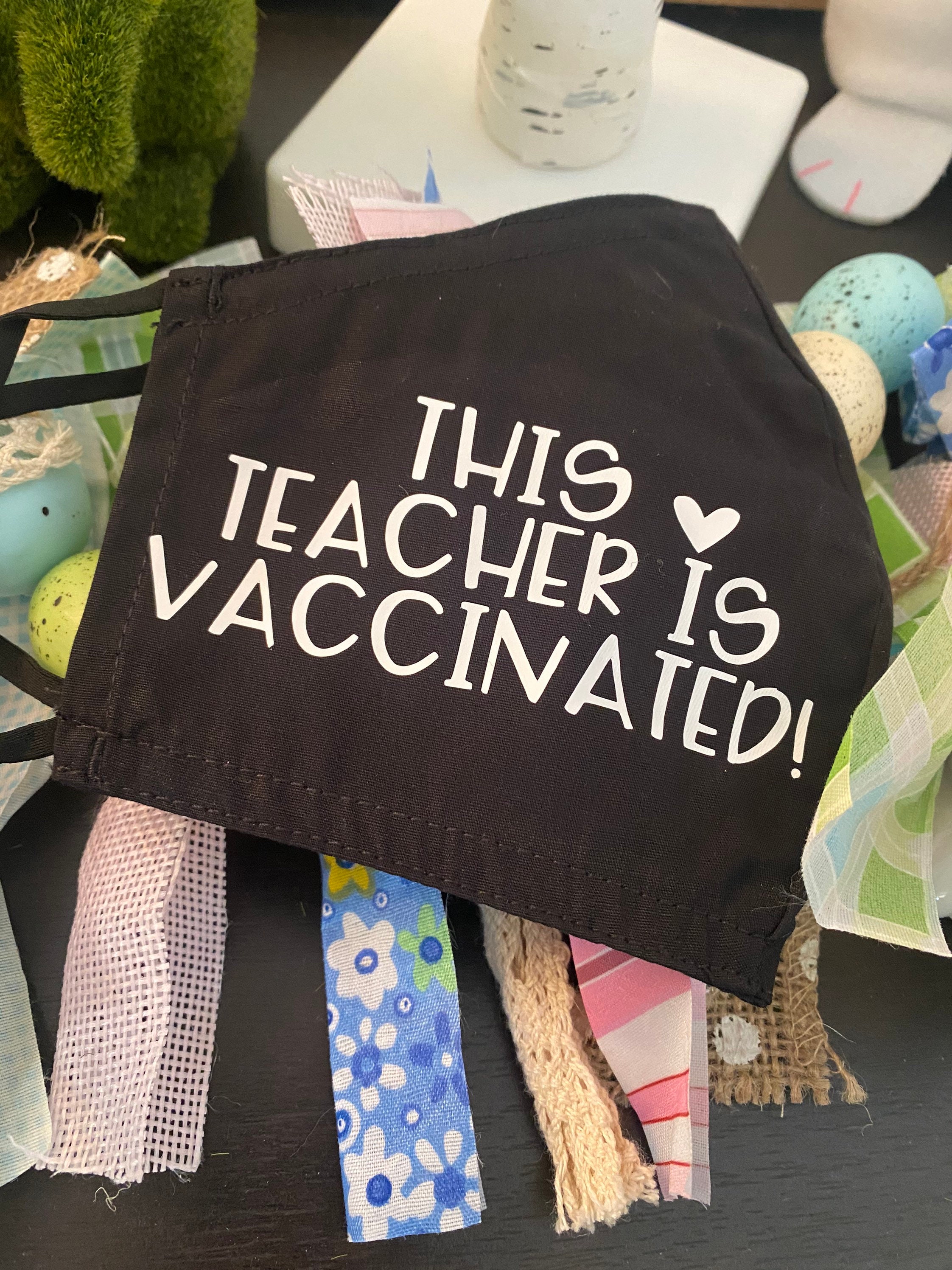 Teacher Face Masks - Etsy