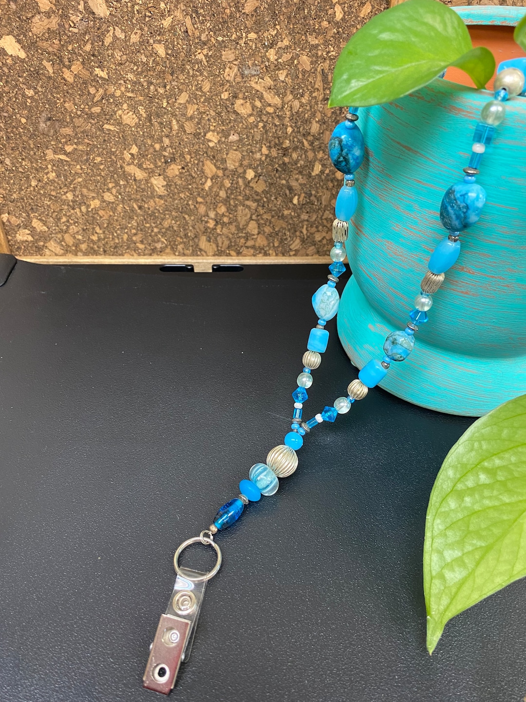 Fancy ID Badge Lanyard, ID Card, ID Badge Holder, Id Badge Necklace ...