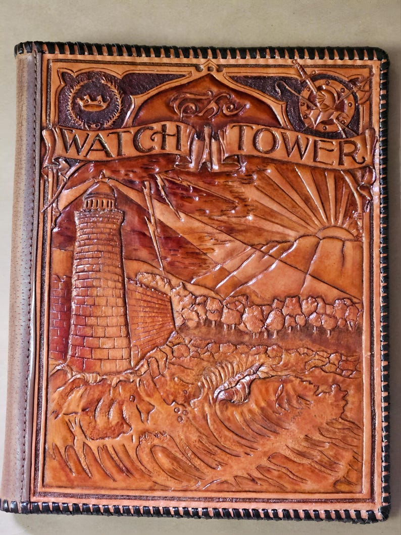 Antique Style Watchtower 3 Ring Binder - Etsy
