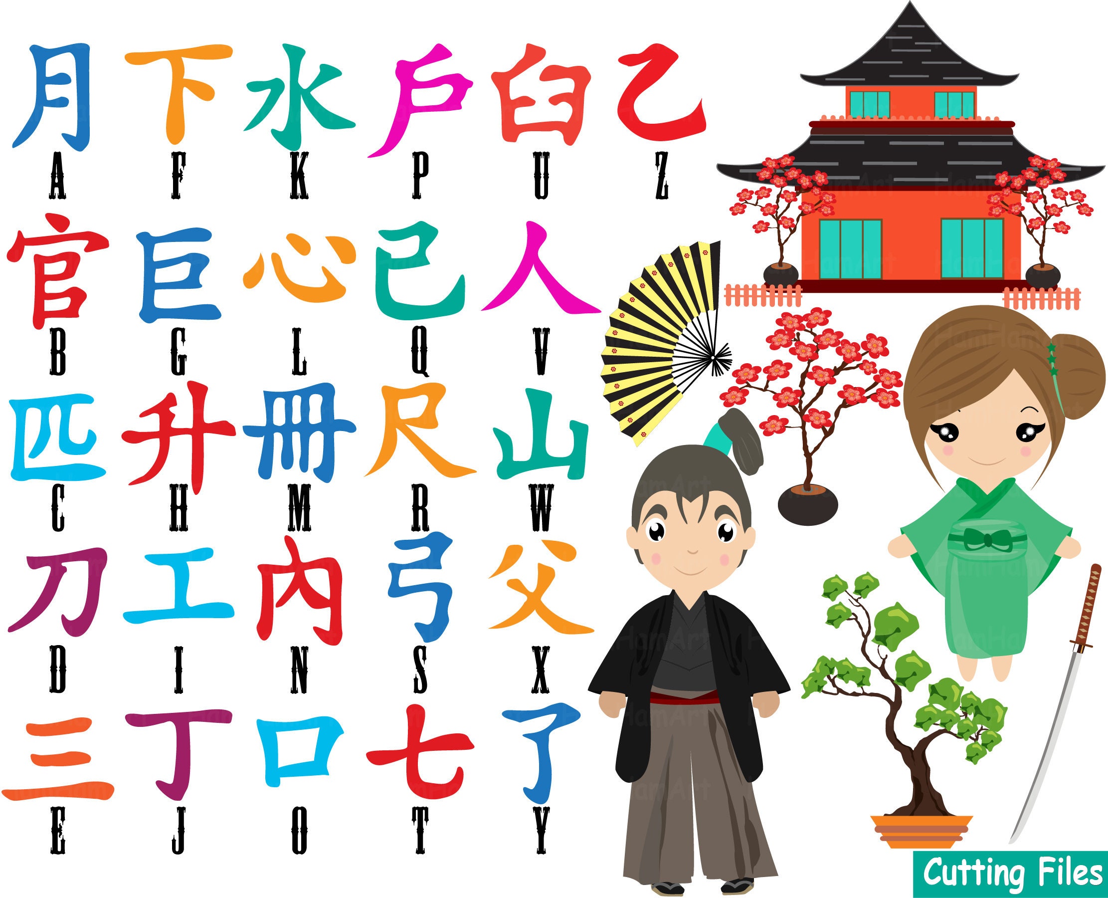 Ancient Chinese Alphabet A Z