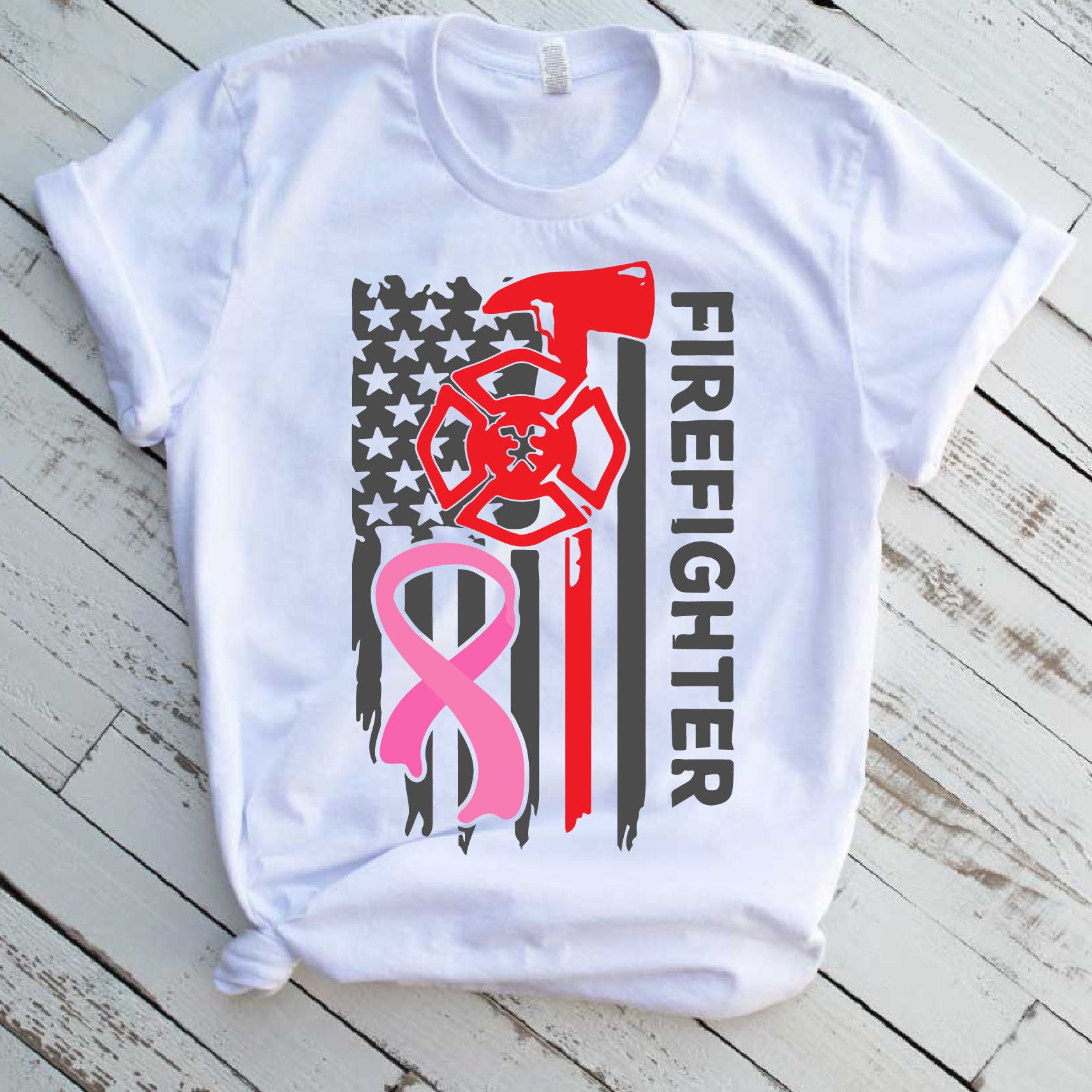 Breast Cancer Fire Svg - Etsy