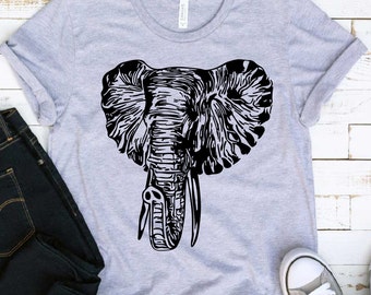 Elephant Trunk Svg - Etsy