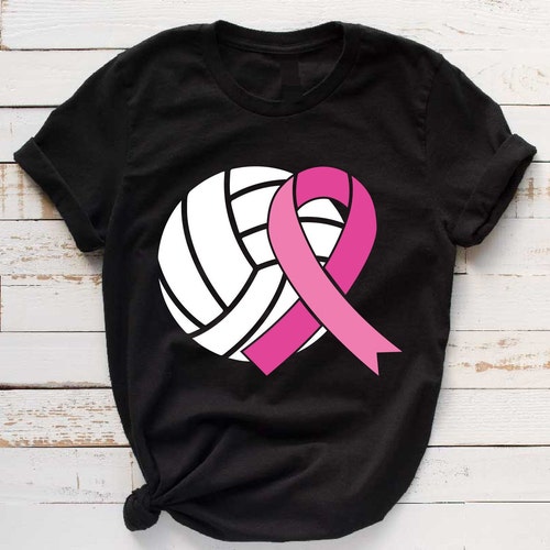 Volley For Cure Svg Breast Cancer Svg Pink Volleyball Svg Etsy