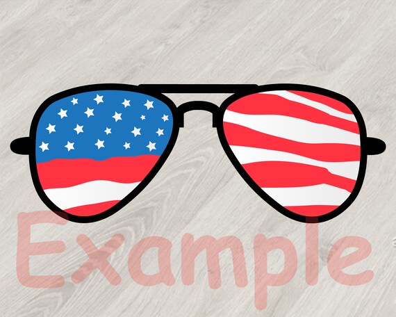 Yorkshire Terrier USA Flag Glasses US Silhouette SVG Cutting Files ...