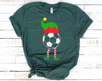 Soccer Christmas Svg | Etsy