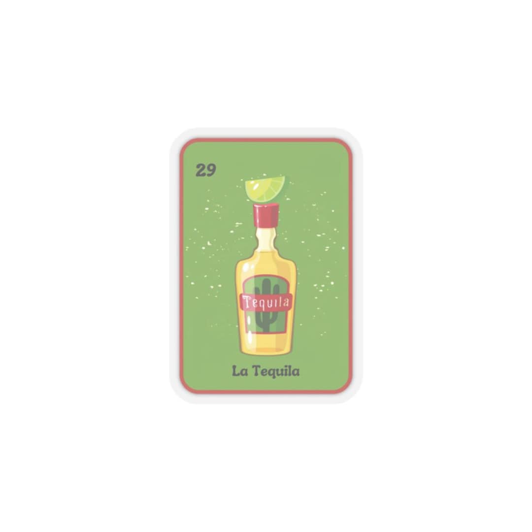 La Tequila Loteria Sticker - Etsy