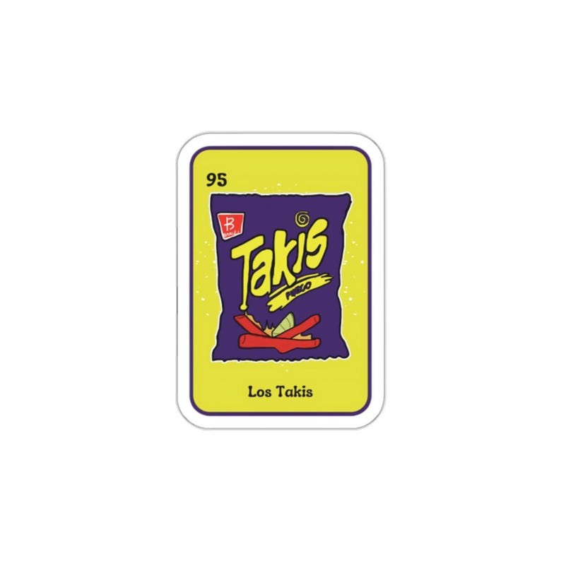 Los Takis Loteria Sticker - Etsy