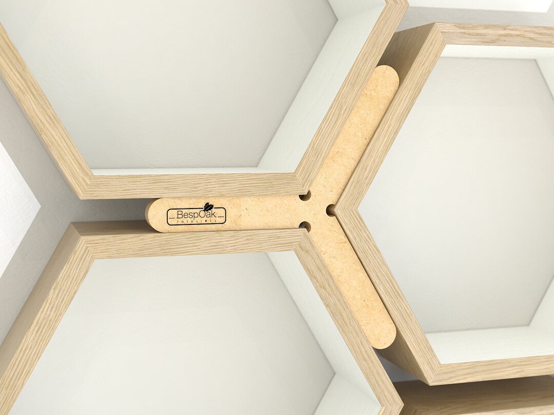 Hexagon Shelf Alignment Tool Get Perfectly Gapped and Proportioned ...