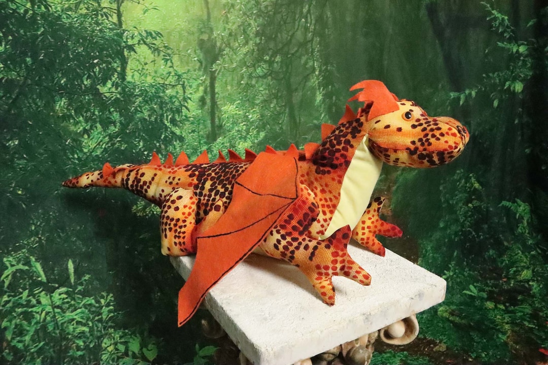 22 Ember Dragon Plush - Etsy