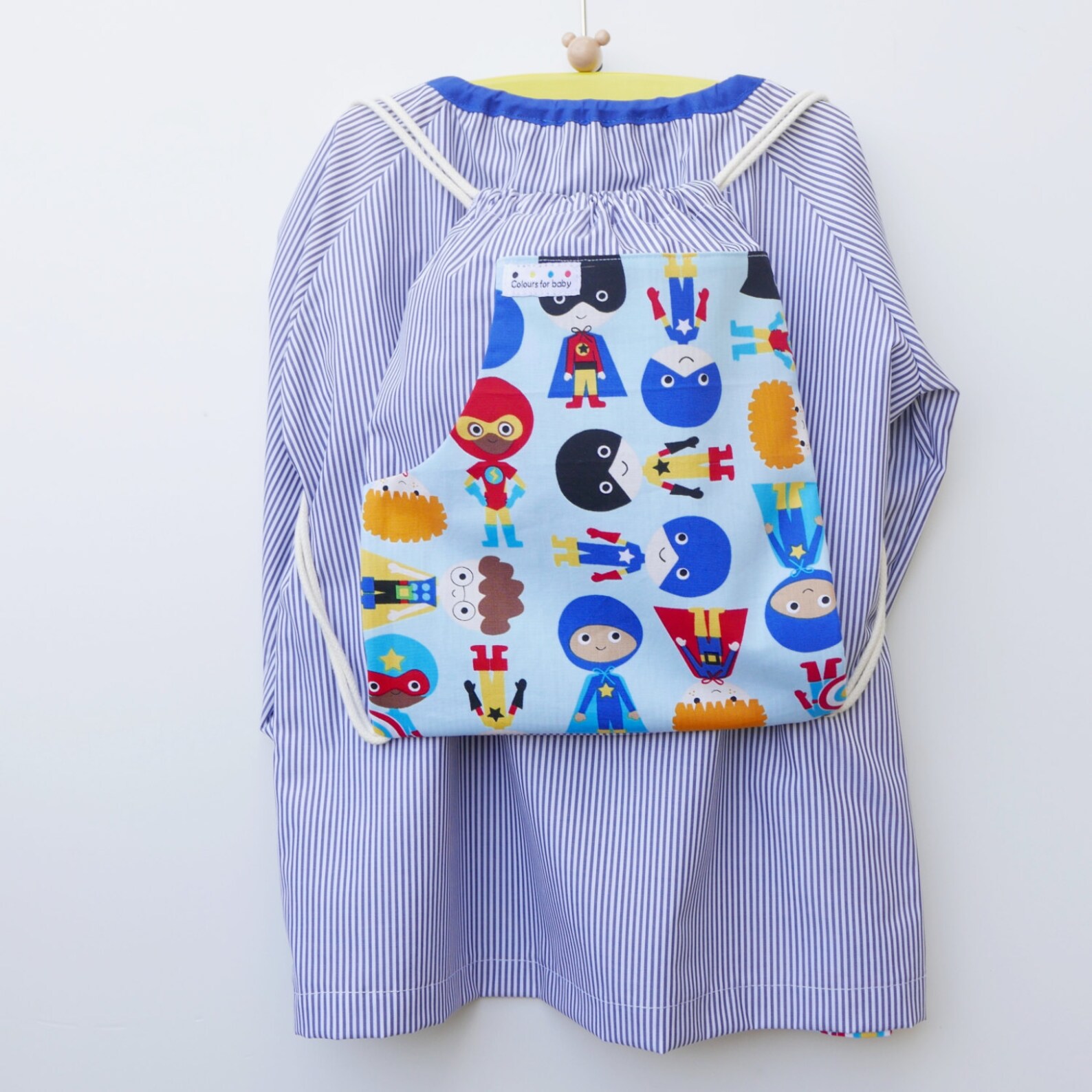 Baby School Smock PDF Pattern 6m 6 Yrs With 1 or 2 Pockets: School ...