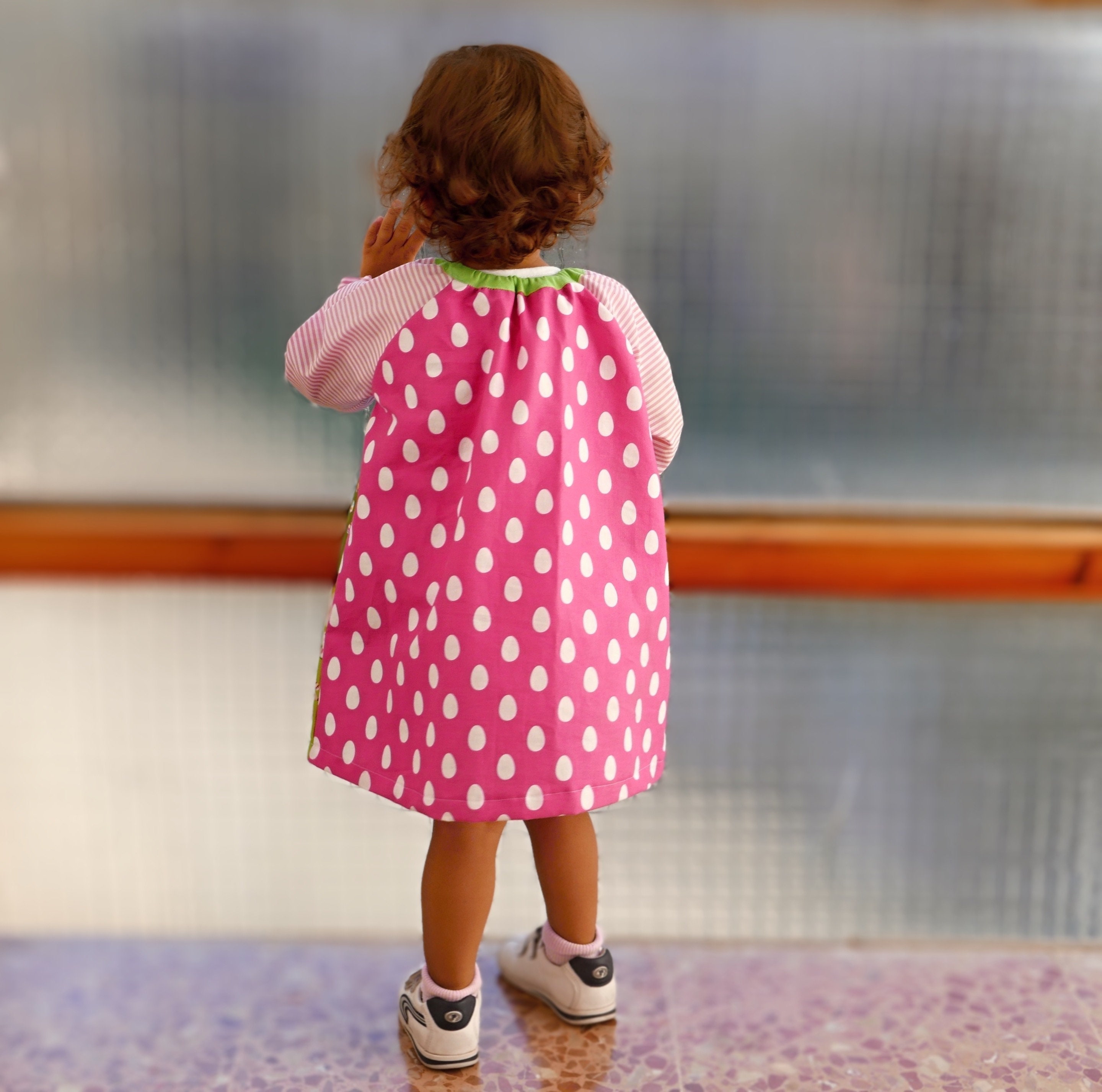 Baby School Smock PDF Pattern 6m 6 Yrs With 1 or 2 Pockets: - Etsy ...