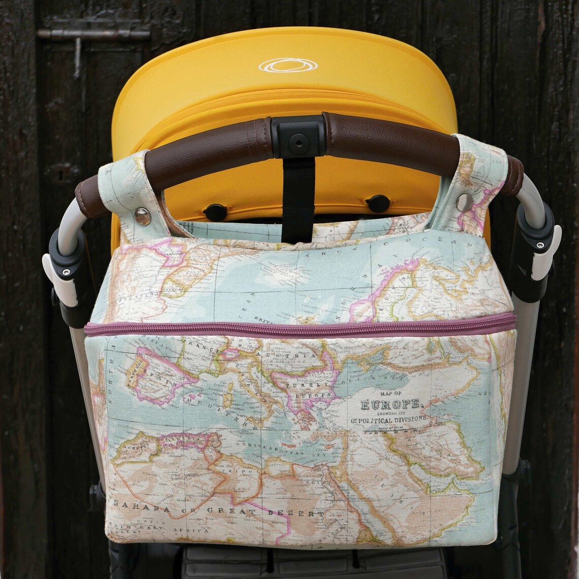 Pram Organizer PDF Pattern or Storage Bag for Stroller With - Etsy