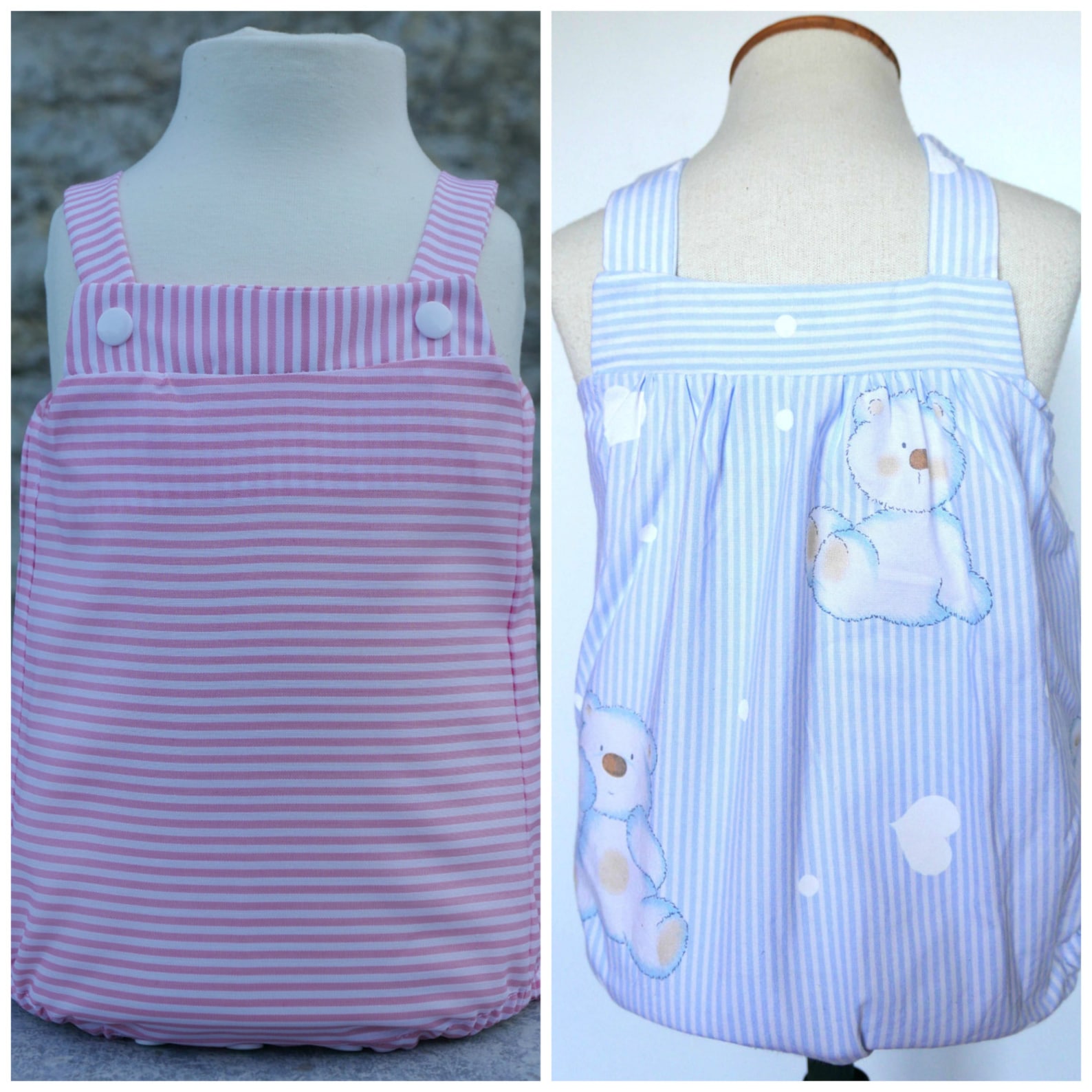 Baby Girl Romper Patterns (PACK) Mod. Sweet and Laly: PDF Pattern, Baby ...