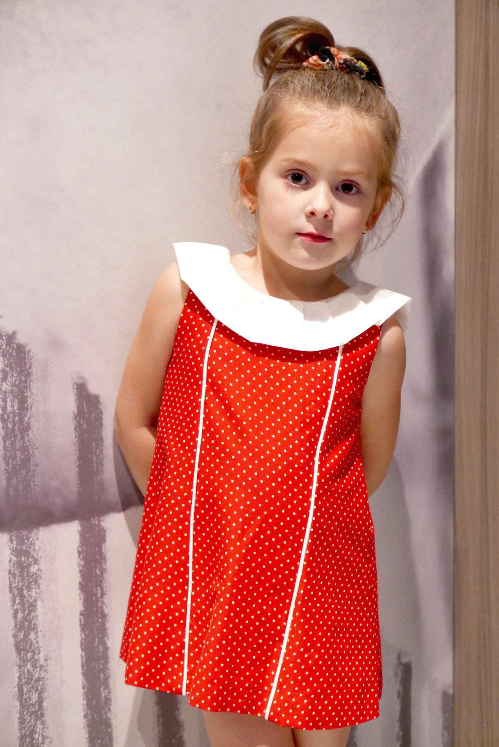 Back Bow Dress Sewing Pattern for Girls With VIDEOTUTORIAL : - Etsy