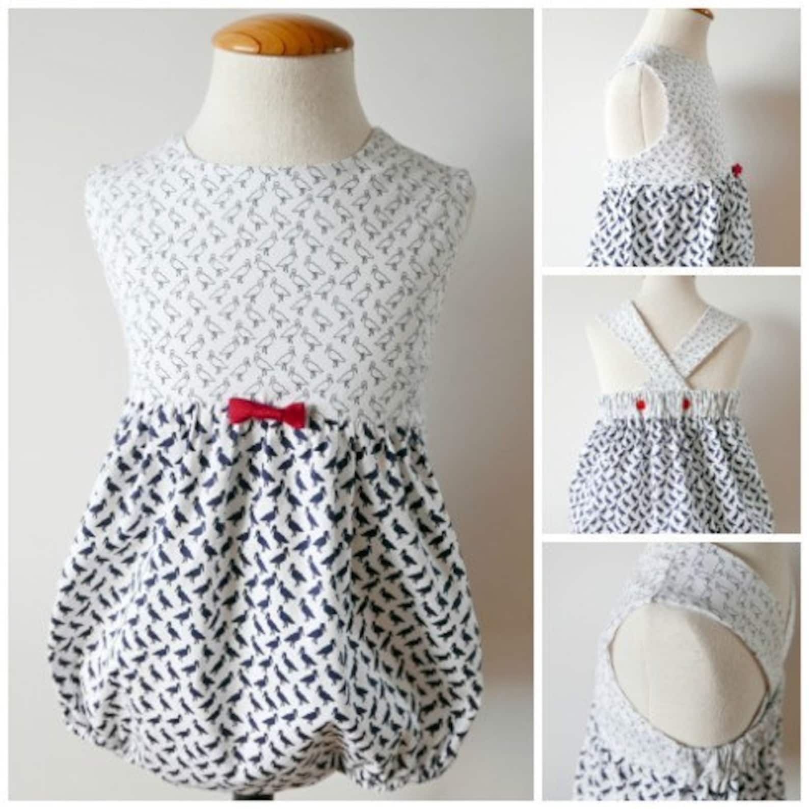 Baby Girl Romper Patterns (PACK) Mod. Sweet and Laly: PDF Pattern, Baby ...