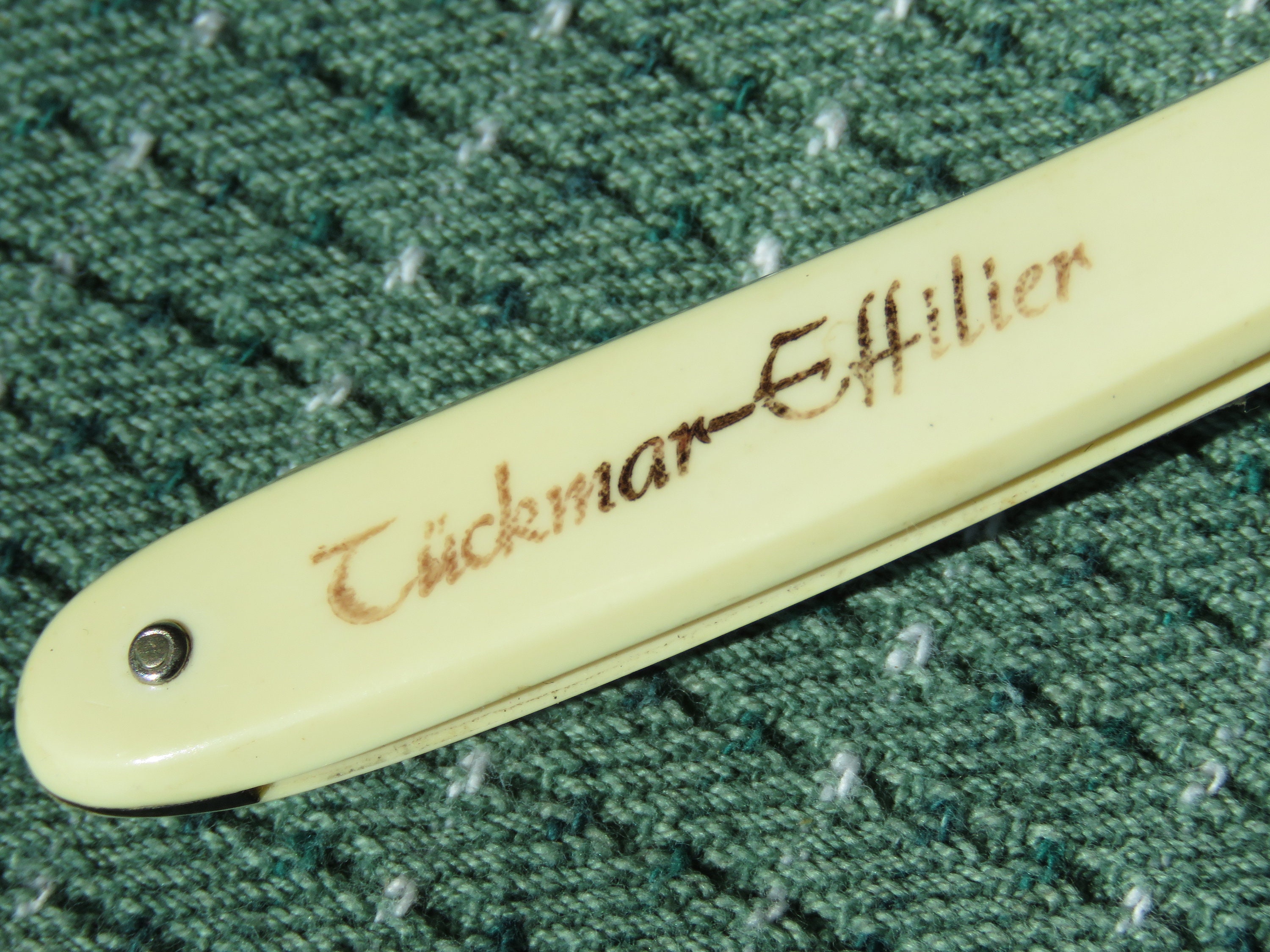 Solingen Germany Straight Blade Beard /hair Trimmer, Tuckmar, Vintage ...