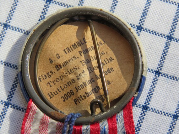 Vintage clicker pin, badge advertising for Grove City… - Gem
