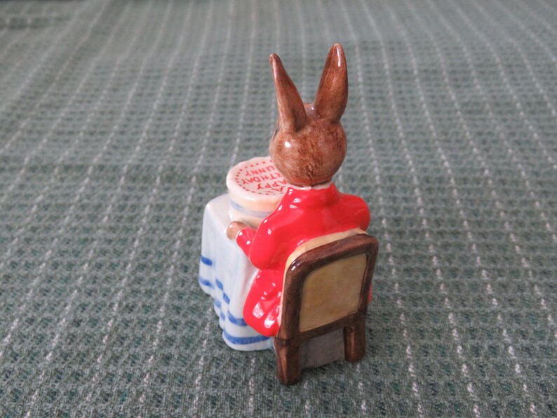 Happy Birthday Bunnykins, Royal Doulton, "gold Jubilee Celebration 1984 ...