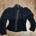 Victorian Velvet Mourning Jacket With Beaded Detail. Size XS - Etsy