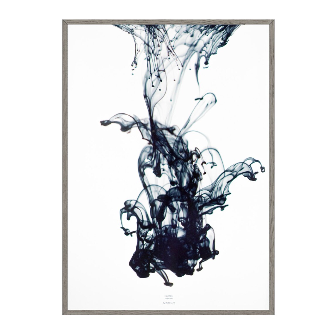 SUDDEN Movement - Blue Artprint A3 Poster - Etsy