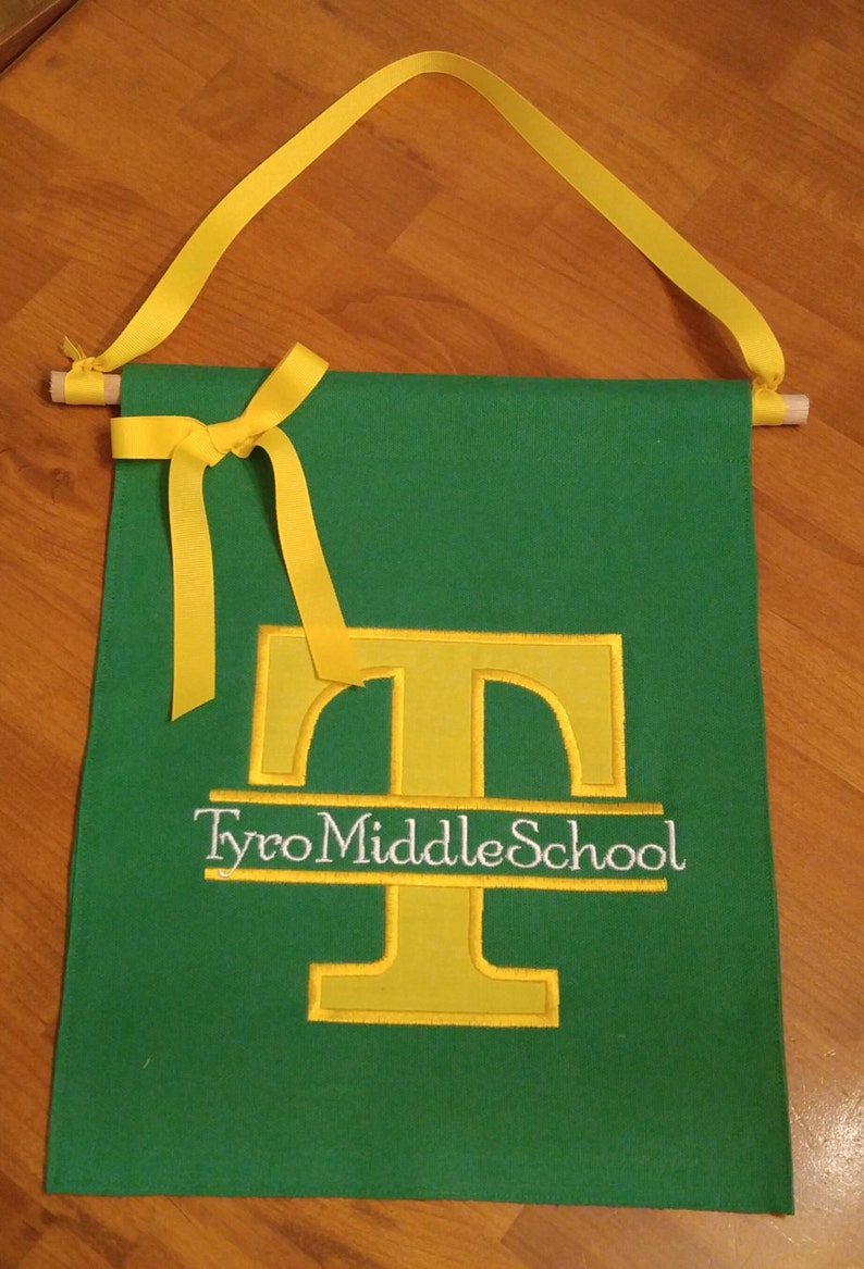 Embroidered/Personalized Flag School Flag Classroom Flag | Etsy