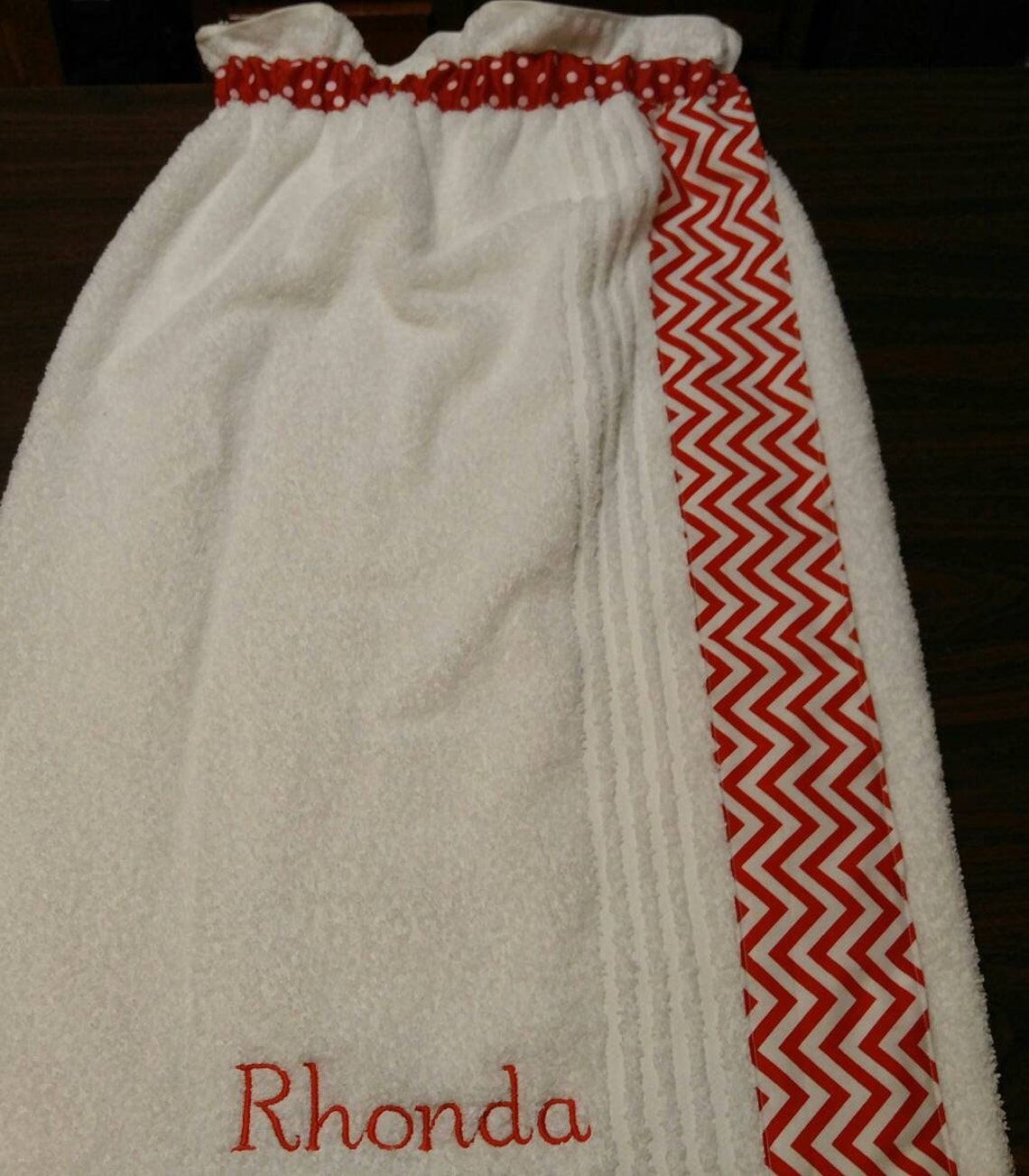 Monogrammed Towel Wrap Bath Wrap Bathing Suit Cover-up - Etsy