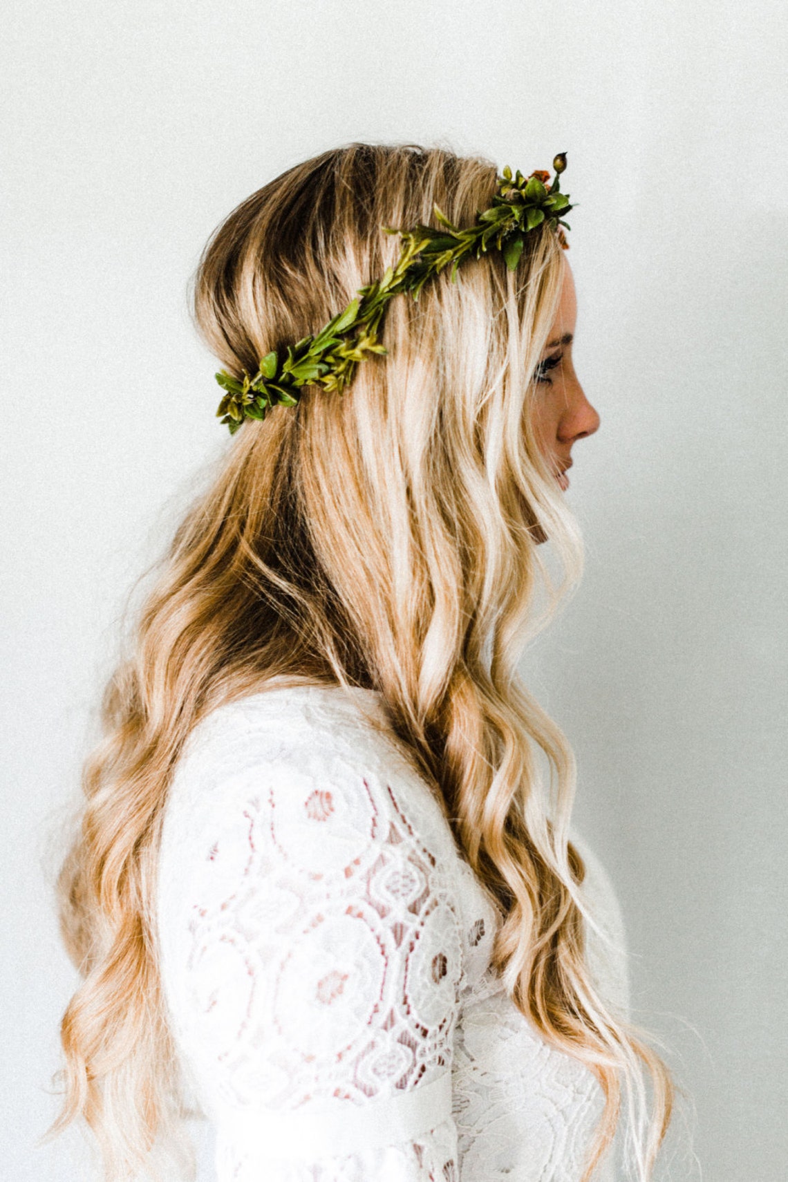 Rustic Fall Flower Crown - Etsy