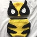 Wolverine Inspired Photography Prop, Marvel Inspired Crochet Newborn ...