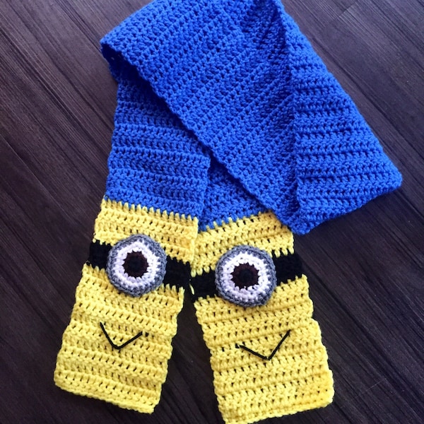 Minion Scarf - Etsy