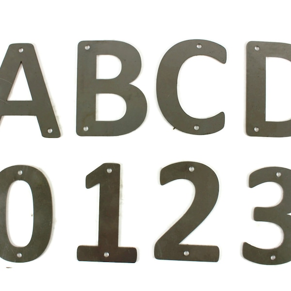 Metal Letters - Etsy