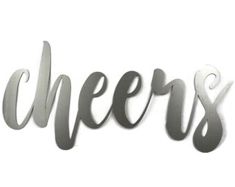 Cheers sign | Etsy