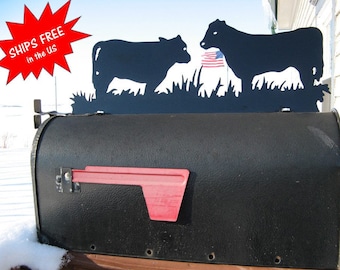 Cow mailbox | Etsy