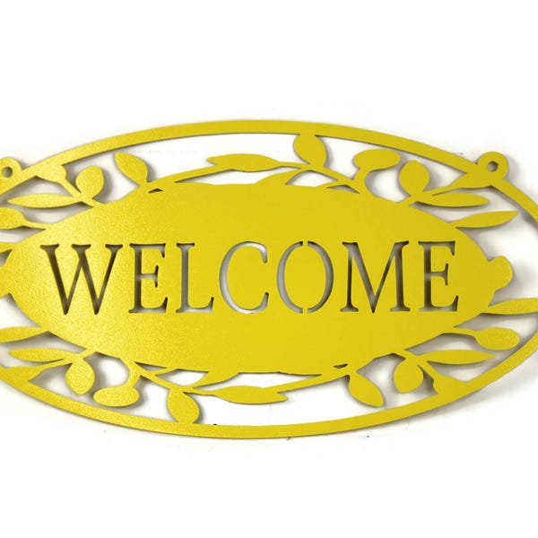 Outdoor Welcome Sign - Etsy