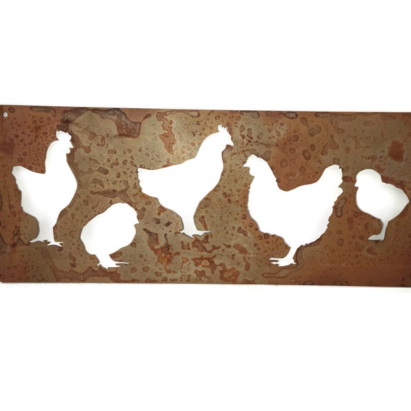 Rustic Chicken Art - Etsy