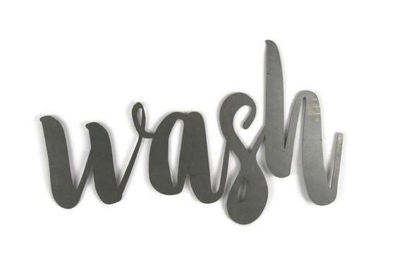 Wash Script Wash Metal Sign Metal Word Art Laundry Room Etsy wash-script-wash-metal-sign-metal-word-art-laundry-room-etsy