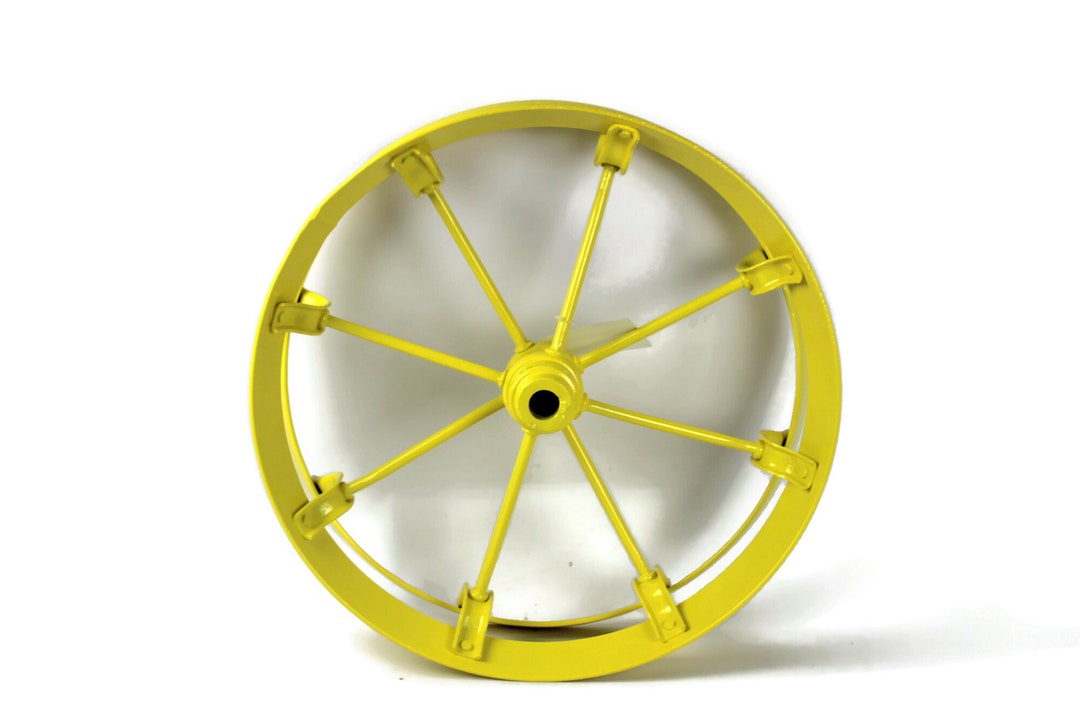 Yellow Tractor Planter Wheels Restored Antique 20.5 Inches Diameter - Etsy
