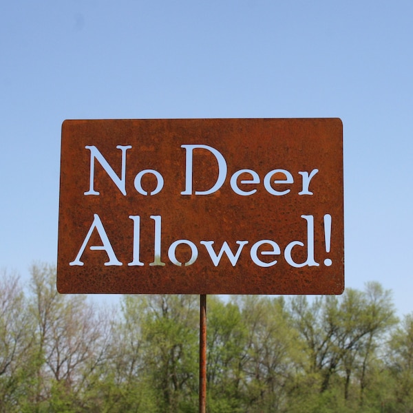 Deer Sign - Etsy