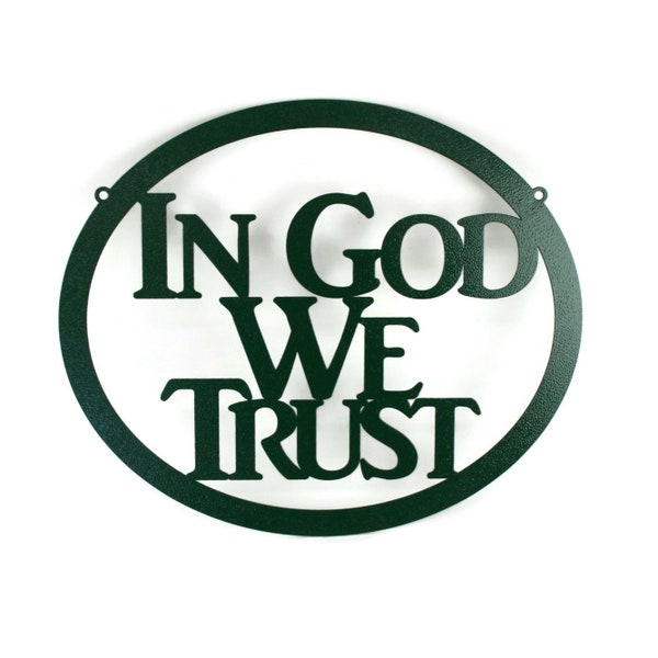 Trust God Sign - Etsy